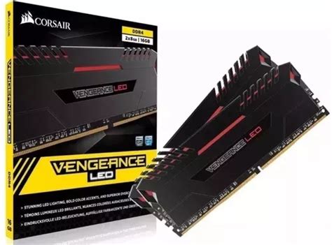 Memoria Led Ddr4 Corsair Vengeance Gamer De 16 Gb Mercadolibre