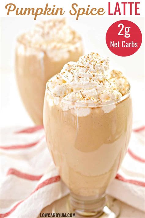 Keto Pumpkin Spice Latte Coffee Recipe Low Carb Yum
