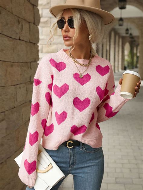 Buy Stylecast Women Printed Long Sleeves Round Neck Pullover Sweaters