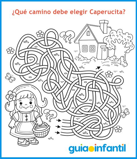 Caperucita Roja Dibujos Para Colorear