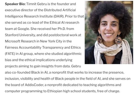 Dair A Space For Independent Ai Research By Timnit Gebru Edge In