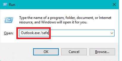 How To Start Outlook In Safe Mode TechCult