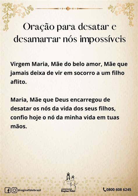 Reze conosco Oração para desatar e desamarrar nós impossíveis