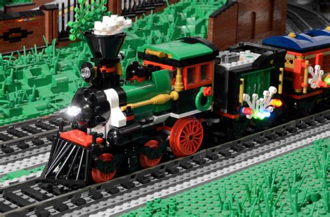 Lego Train Brick Model Railroader