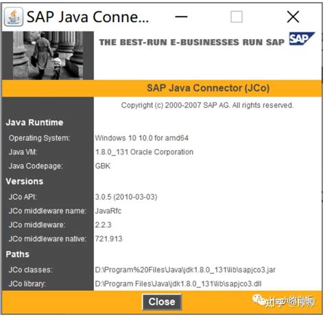 Java直接调用sap函数详解 Windows篇 知乎