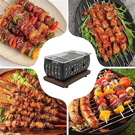 Hapivida Japanese Style Bbq Grill Aluminium Alloy Charcoal Grills