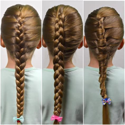 French Braid 3 Ways How To Braid For Beginners Braid Tutorial 4 🎥