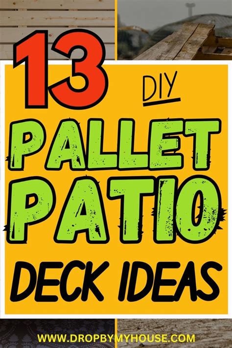 13 Diy Pallet Patio Deck Ideas