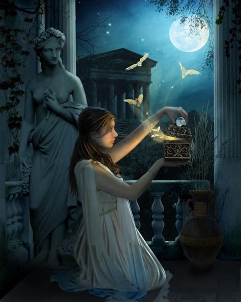 Pandora By Pygar On Deviantart Fantasy Pandoras Box Art
