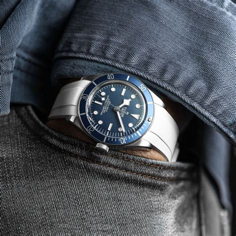 Best Watch Straps For Tudor Black Bay 58 Blue Watchgecko