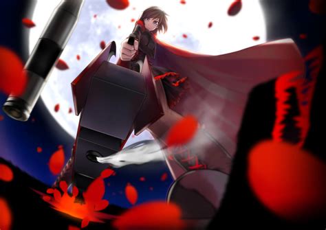 Ruby Rose Grimm And Beowolf Rwby Drawn By Sein Tgf19911119 Danbooru
