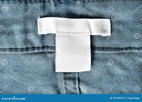 Blank Clothing Tag