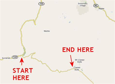 Kebler Pass Road Colorado