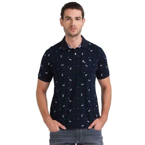 Buy Parx Dark Blue T Shirt Online At Best Prices In India Jiomart