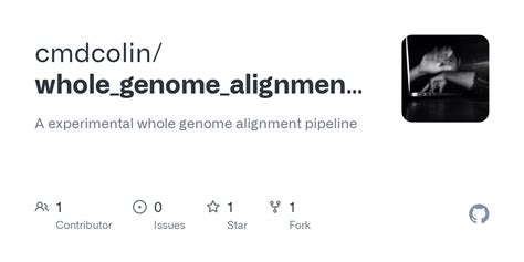 Github Cmdcolinwholegenomealignmentpipeline A Experimental Whole