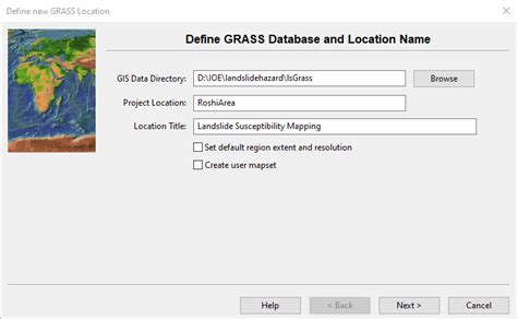 Getting Acquainted With Grass Gis Landslide Susceptibility