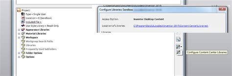 Solved Content Center Files Missing Deleted Autodesk Community