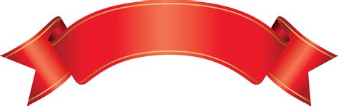 Red Ribbon Banner 22583344 Png