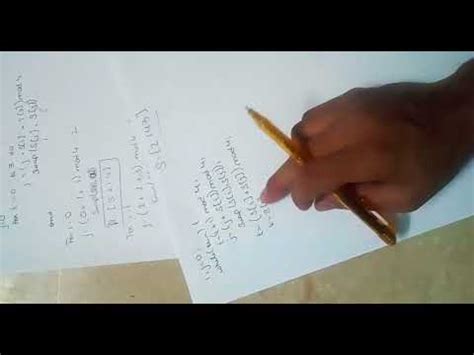 Rc4 Solved Numerical YouTube