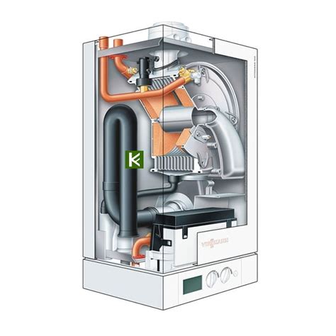 Котел Viessmann Vitodens 100-W, 35 кВт B1HC043 купить Висман Витоденс цена