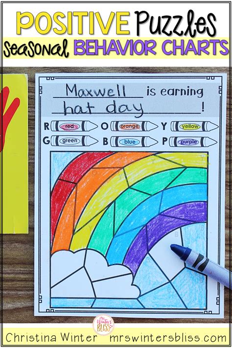 These Positive Behavior Management Charts Are Easy To Prep And A Fun