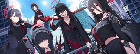 Hasumi Ichika Justice Task Force Member Tsurugi And Mashiro Blue