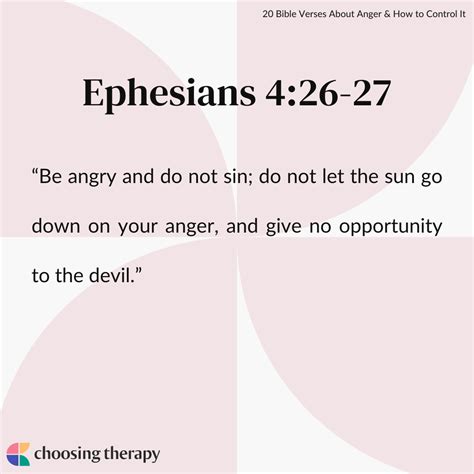 What Does The Bible Say About Anger
