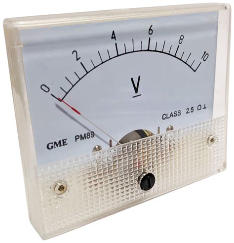0 10v Dc Volt Meter Movement Analog Panel Mount Sciencepurchase
