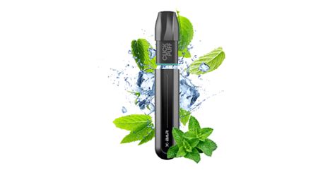 X Bar Click And Puff 650 Cool Mint 10mg 2ml Smokers Land