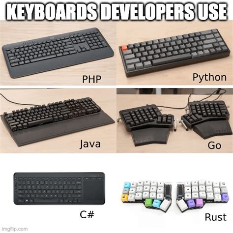 which keyboard do you guys use r programmingmemes