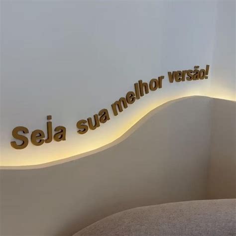 Letreiro Seja Sua Melhor Versão Elo Produtos Especiais