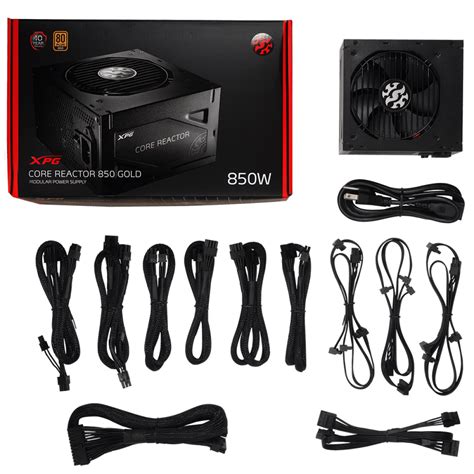 Fonte XPG, Core Reactor, 850W, 80 Plus Gold, Modular, PFC Ativo ...