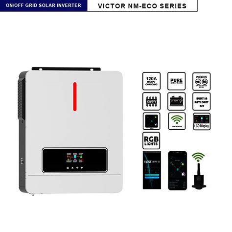 Nm Eco Onoff Grid 62kw 48v Solar Inverter 120a Mppt Charger
