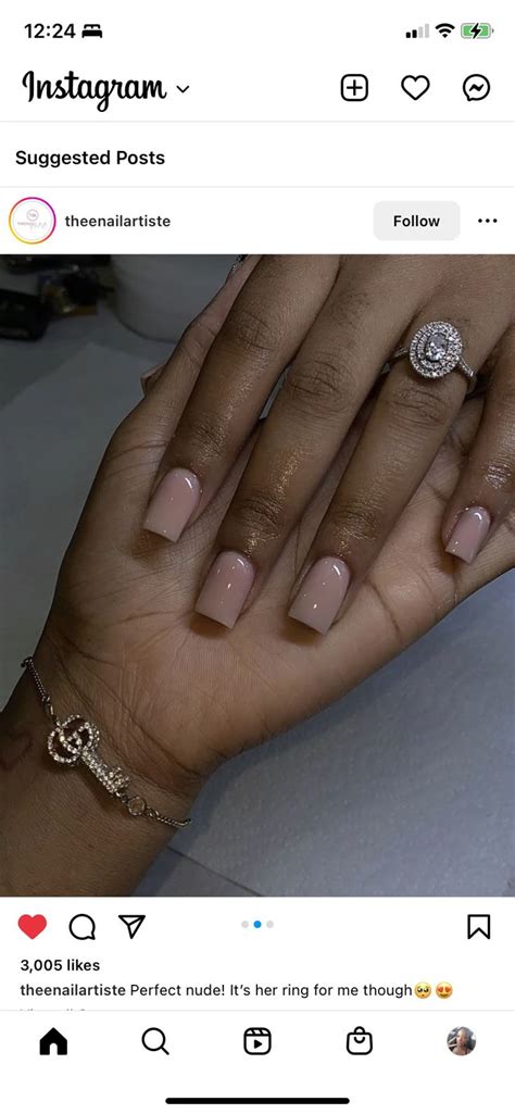 Pin By Janine Gardner On Nails Plain Acrylic Nails Solid Color