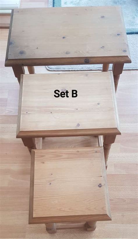 FreelyWheely Set Of Nest Of Tables Set B