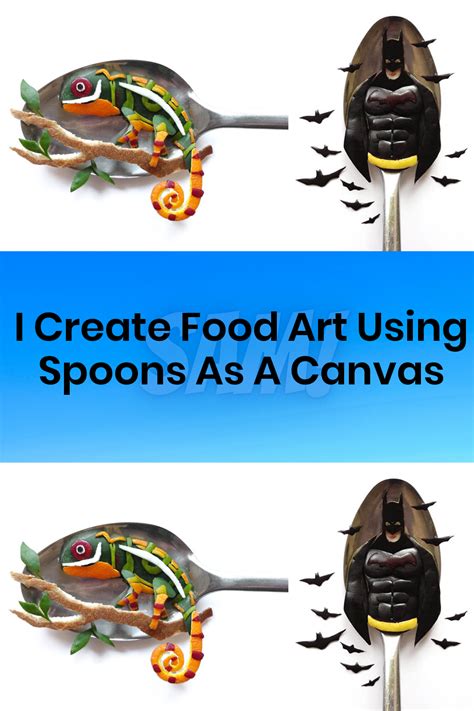 I Create Food Art Using Spoons As A Canvas Artofit