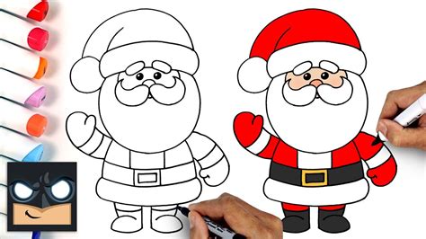 How To Draw Santa Claus