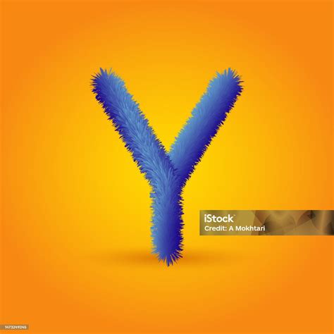 모피의 문자 Y 알파벳 Y에 대한 스톡 벡터 아트 및 기타 이미지 알파벳 Y 0명 3차원 형태 Istock