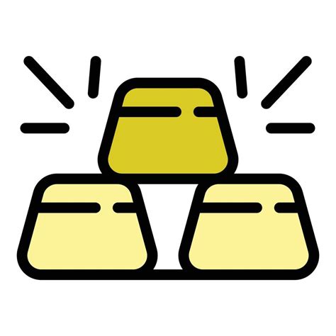 Business Token Icon Color Outline Vector 15075032 Vector Art At Vecteezy