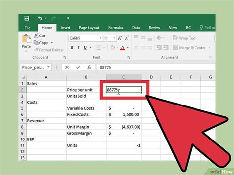 How To Make A Break Even Chart In Excel Step By Step Guide