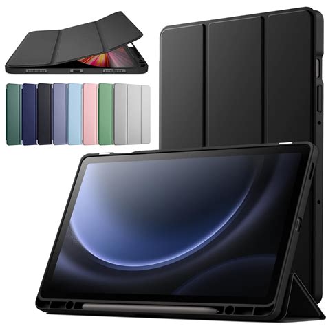 Capa Case Tablet Para Galaxy Tab S6 Lite 104 Polegadas Com Suporte De Caneta Slim Flip Shopee