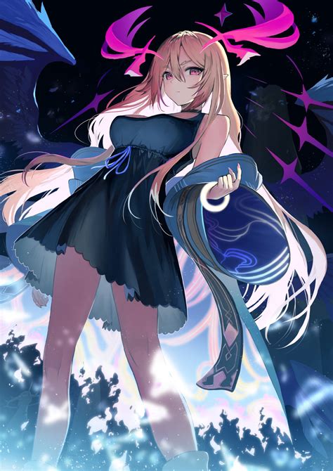 Lucifer Monster Strike Drawn By Pi P Danbooru