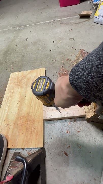 Driving 2” Power Pro Screws In 🪛💪 ️😎 Shortsfeed Screw Dewalt Powertools Diy Satisfying