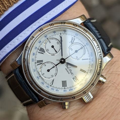 Paul Picot Telemeter Chronograph Automatic Valjoux 7750 Box For