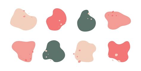 Premium Vector Organic Blob Shape Irregular Round Liquid Vector