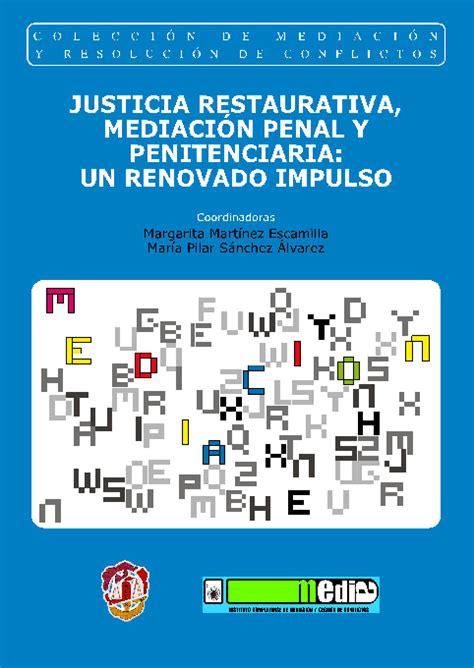 Pdf Justicia Restaurativa Mediación Penal Y Penitenciaria Un