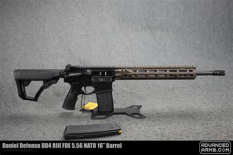Daniel Defense DD4 RIII FDE 5 56 NATO 16 Barrel For Sale