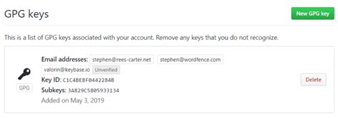 Sign Git Commits With A Keybase Gpg Key Stephen Rees Carter