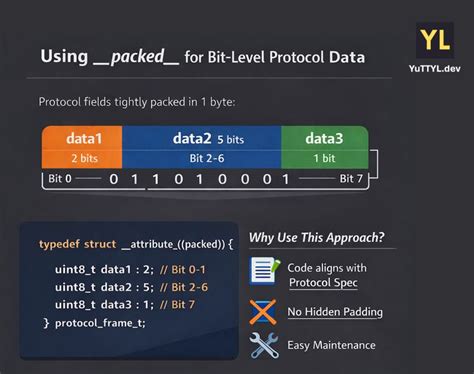 Bit Level Protocol Data With Packed Structs In C Yuttapichai Leelai
