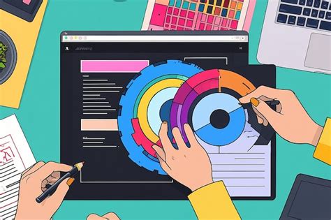 Graphic Design Creative Process Concept Premium Ai Generated Image